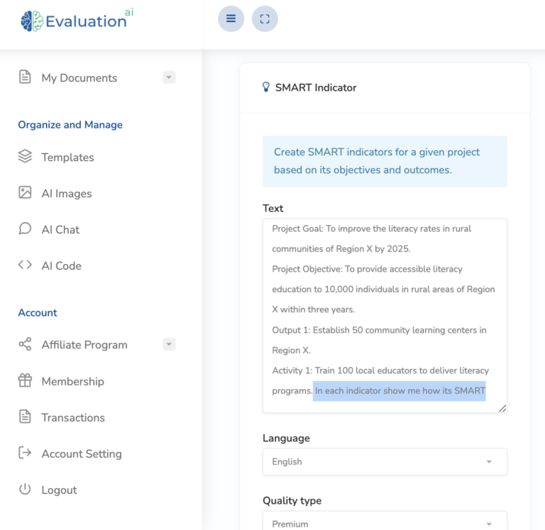The Ultimate Guide for SMART Indicator Development with AI